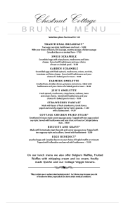 Lunch – Chestnut Cottage